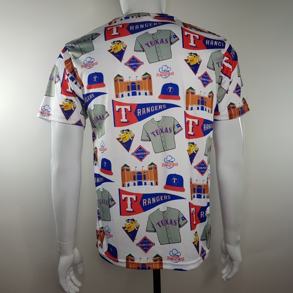 Shirts | Texas Ranger Baseball Design Tshirt Size Medium | Poshmark